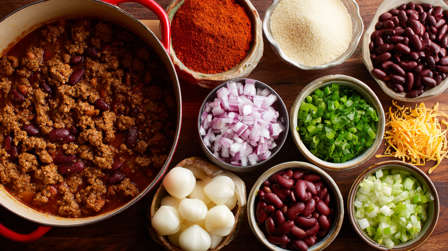 Easy 30-Minute Chili Recipe: Maximum Flavor with Minimal Effort - Manny ...