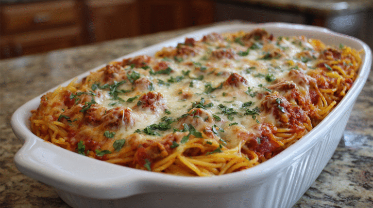 Easy Cheesy Baked Spaghetti Recipe: The Ultimate Family Comfort Food ...