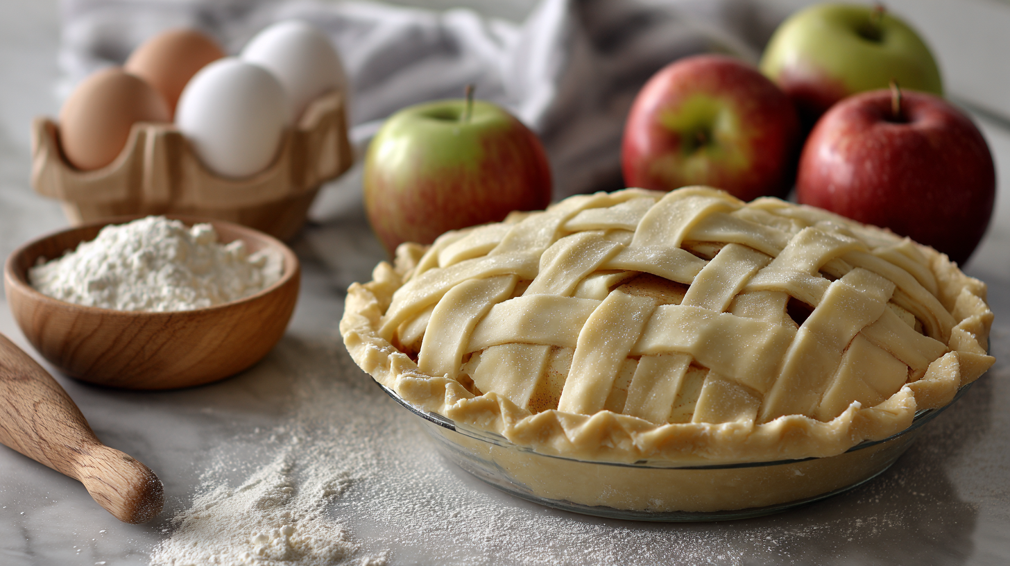 Easy Homemade Apple Pie Recipe: Perfect Flaky Crust & Sweet-Tart ...