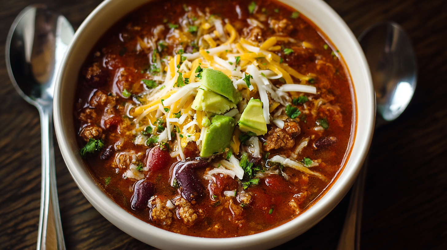 Easy 30-Minute Chili Recipe: Maximum Flavor with Minimal Effort - Manny ...