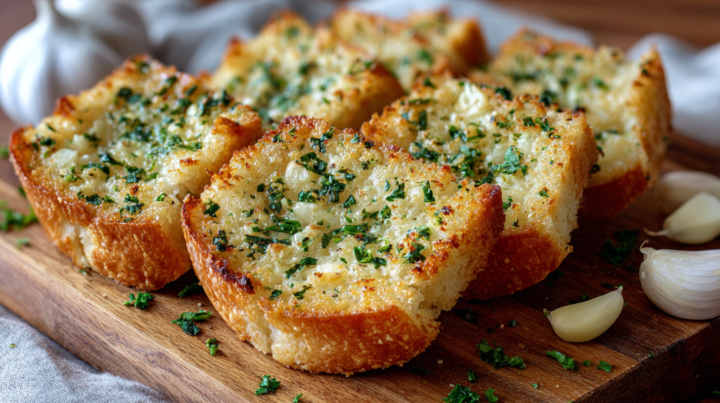 Easy Homemade Garlic Bread Recipe: Crispy, Buttery Perfection in 15 ...