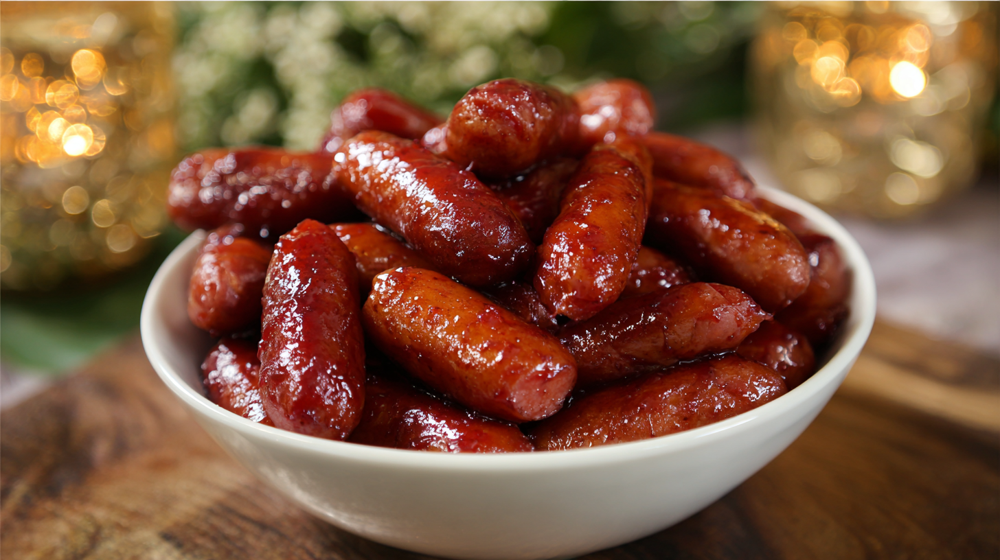 Easy Slow Cooker Little Smokies Recipe: Sweet & Tangy Party Appetizer ...