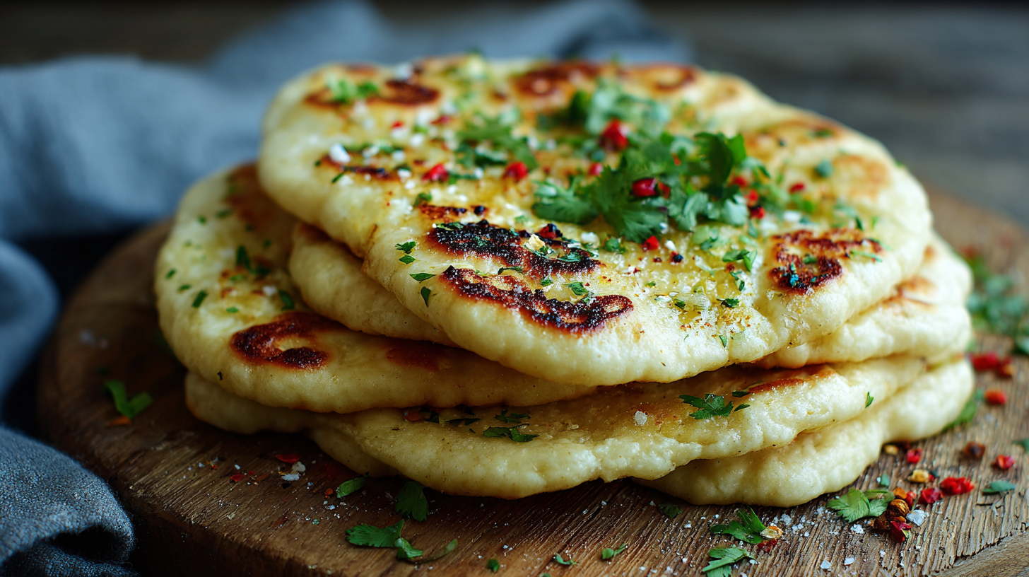 Easy Homemade Naan Recipe: Soft & Fluffy Restaurant-Style Bread in 30 ...