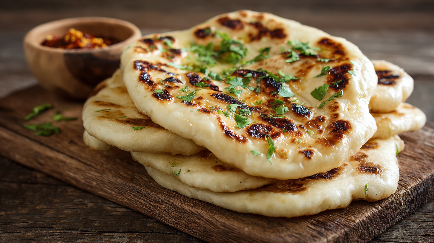 Easy Homemade Naan Recipe: Soft & Fluffy Restaurant-Style Bread in 30 ...